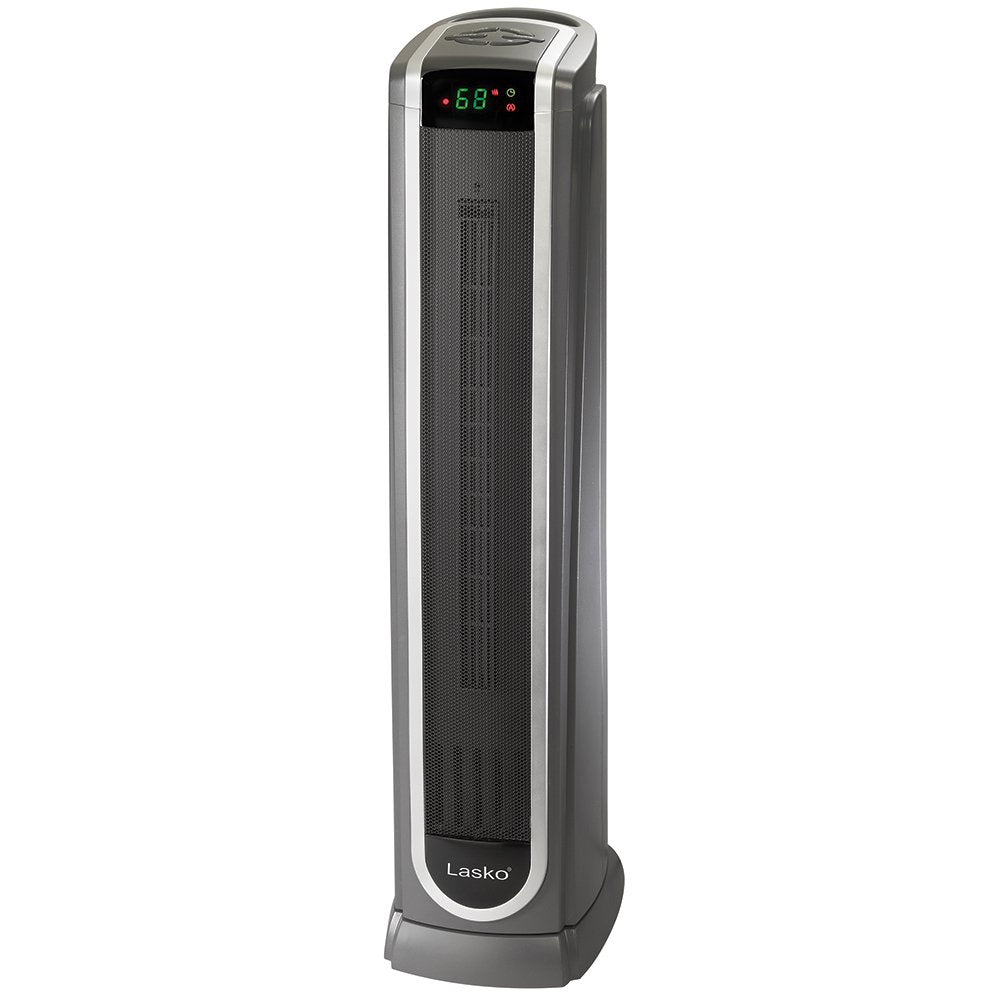 Lasko 5572 Portable Electric 1500W Room Oscillating Ceramic Tower Space Heater - pool-swimming.com